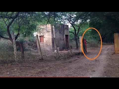 Real Ghost figure appeared and moves toward