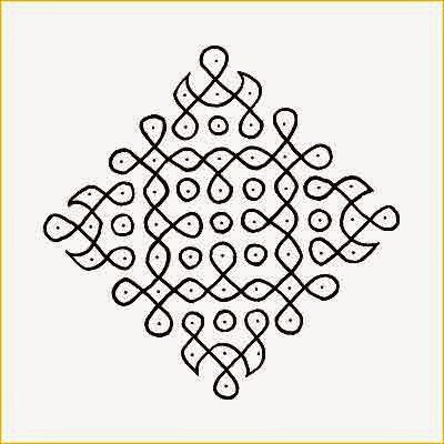 chukkala muggulu | Sankranti Muggulu | Sankranti Rangoli Designs - 10