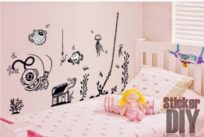 Wall Sticker สติ๊กเกอร์ติดผนัง StickerDIY.com: AY Transparent Wall ...