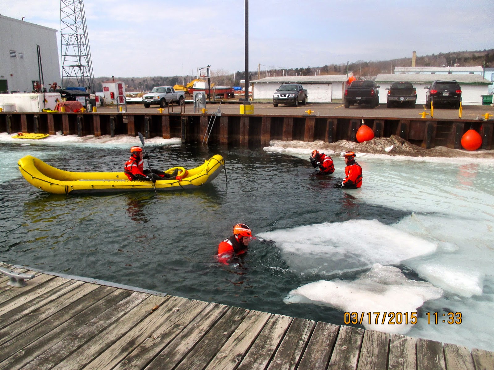 Art's Bayfield Almanac: THE COAST GUARD IS READY