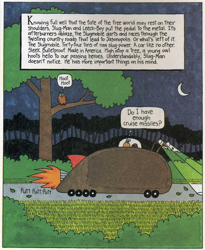 Sunday Comics Debt: Slug-Man "The Final Confrontation III"