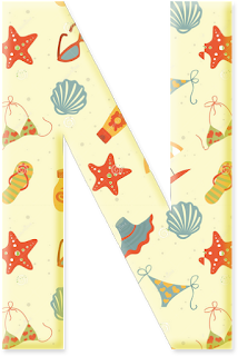 Abecedario de Verano. Summer Alphabet. - Oh my Alfabetos!