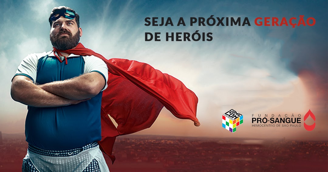 Fundação Pró-Sangue: Seja um Heroi!