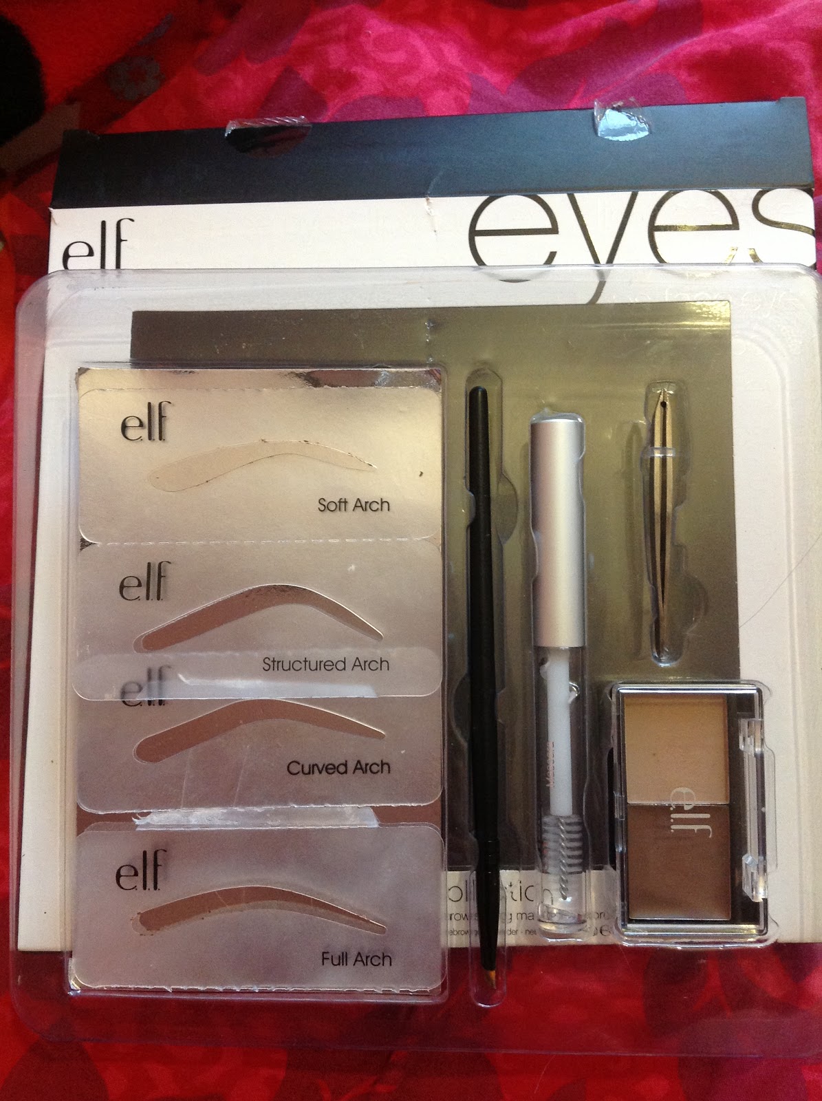 Your Desirables: Thrifty Thursday - DIY Eyebrows: E.L.F Brow Kit Review