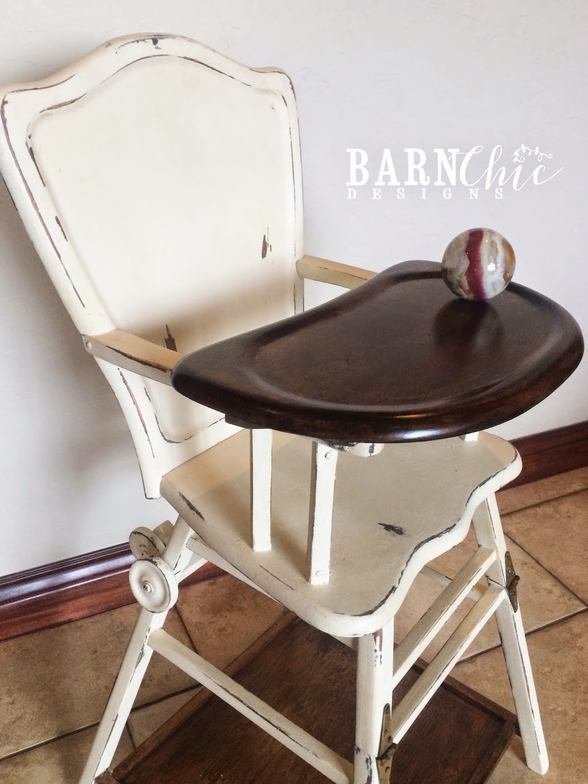 Barn Chic Designs: The Stylish High Chair