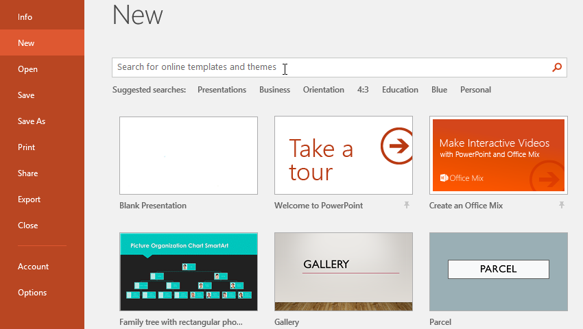 Learn Powerpoint 2016: 3. Creating and Opening Presentations