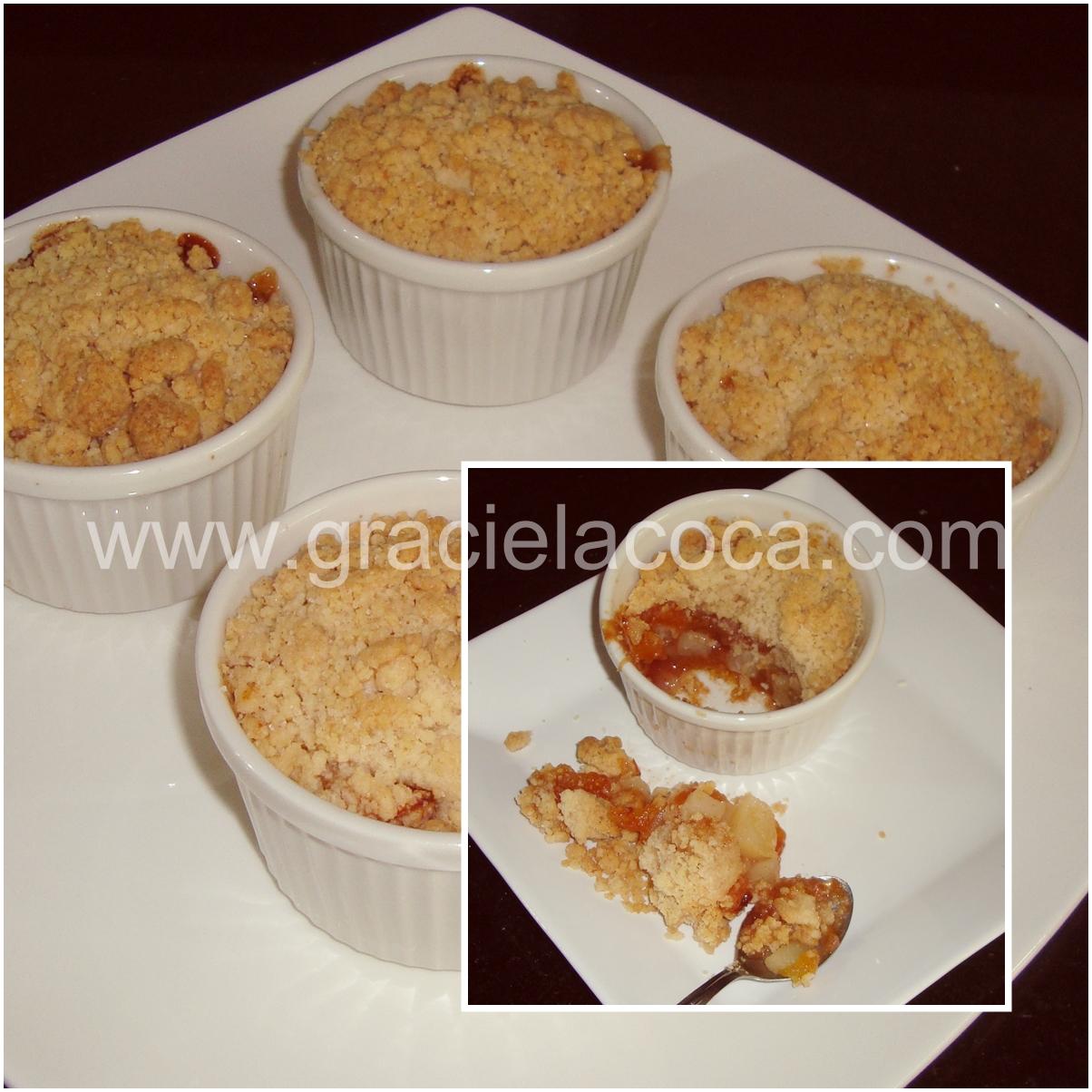 La Repostería de Graciela Coca: Crocante (crumble) de Manzana