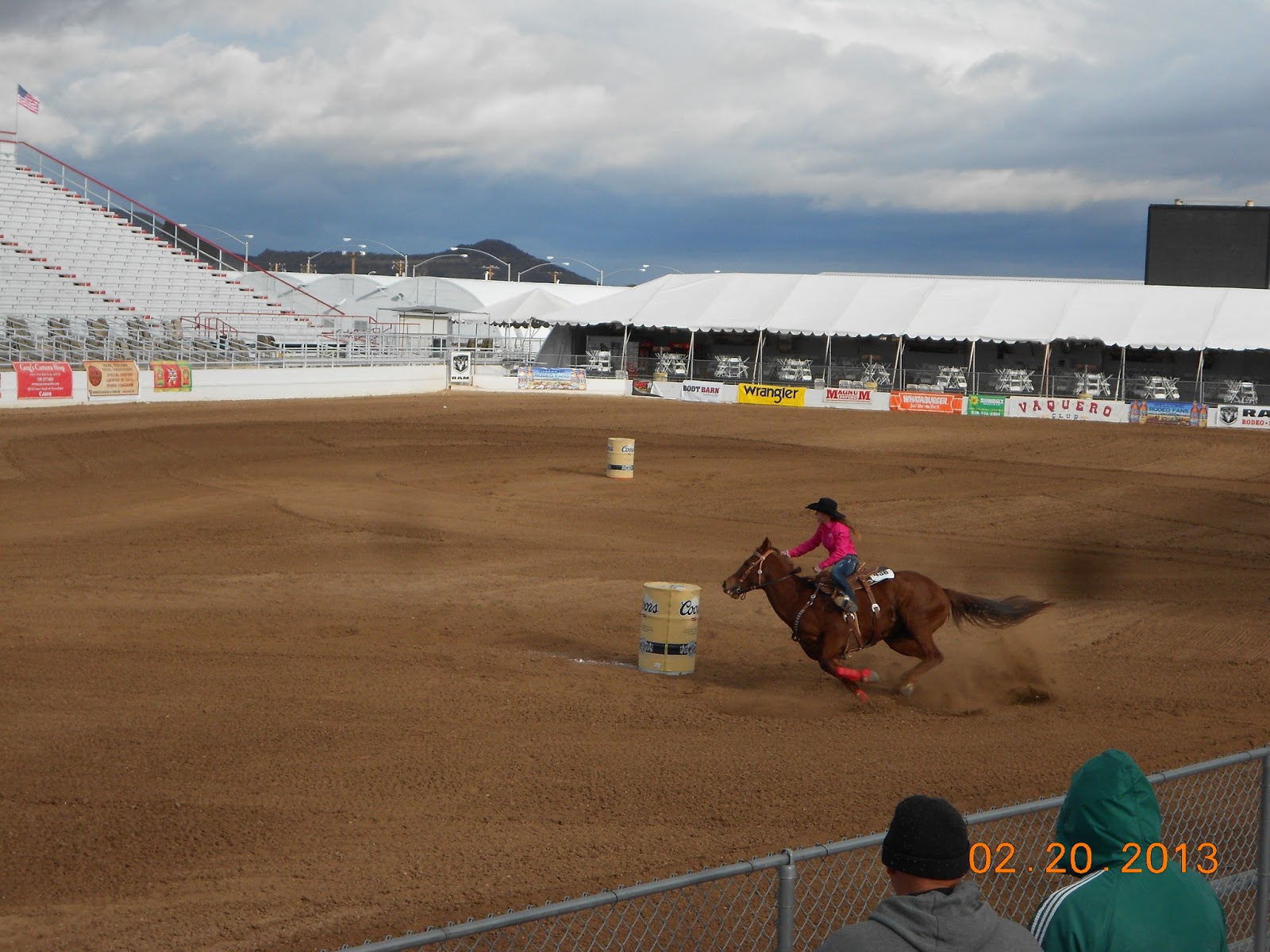 BY CHANCE: BARREL RACING & MORE SNOW