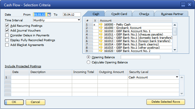 How to Use Flow Cash SAP Business One - SAP business one