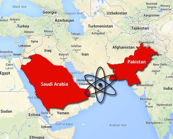 ANTHROPOLOGY OF ACCORD: Map on Monday: SAUDI ARABIA AND PAKISTAN
