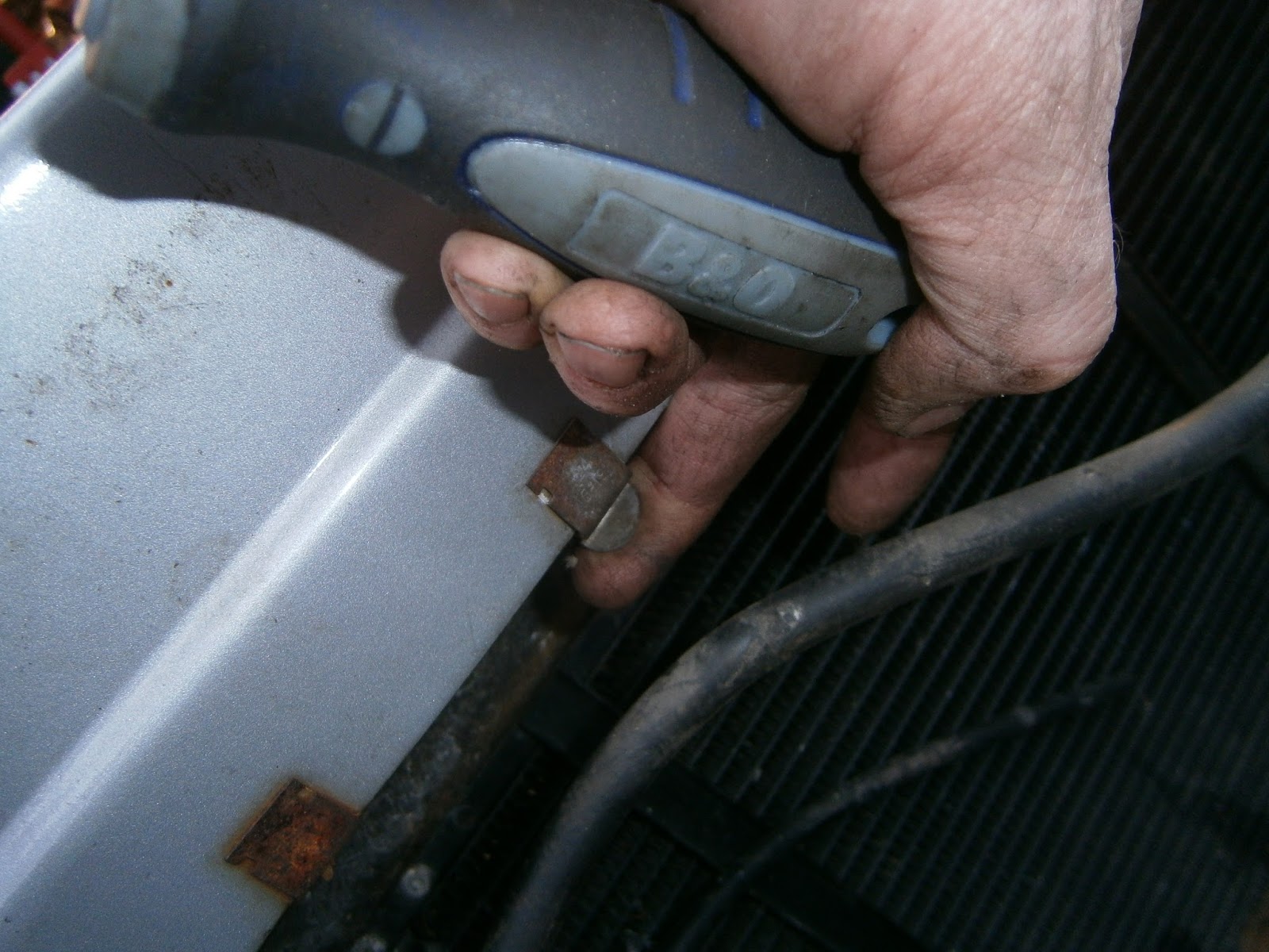 Lotus Excel Restoration: Removing the radiator, PAS pump and oil cooler