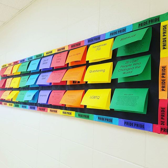 LGBTQ Awareness Bulletin Board