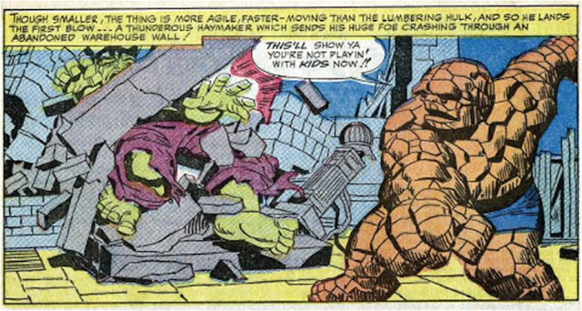 "Hero Envy" The Blog Adventures: THE TOP 5 GREATEST BATTLES OF THE THING
