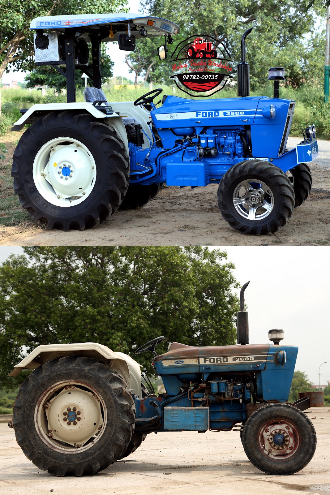 Malwa Tractor Workshop: modify job ford 3600 modify job by malwa ...