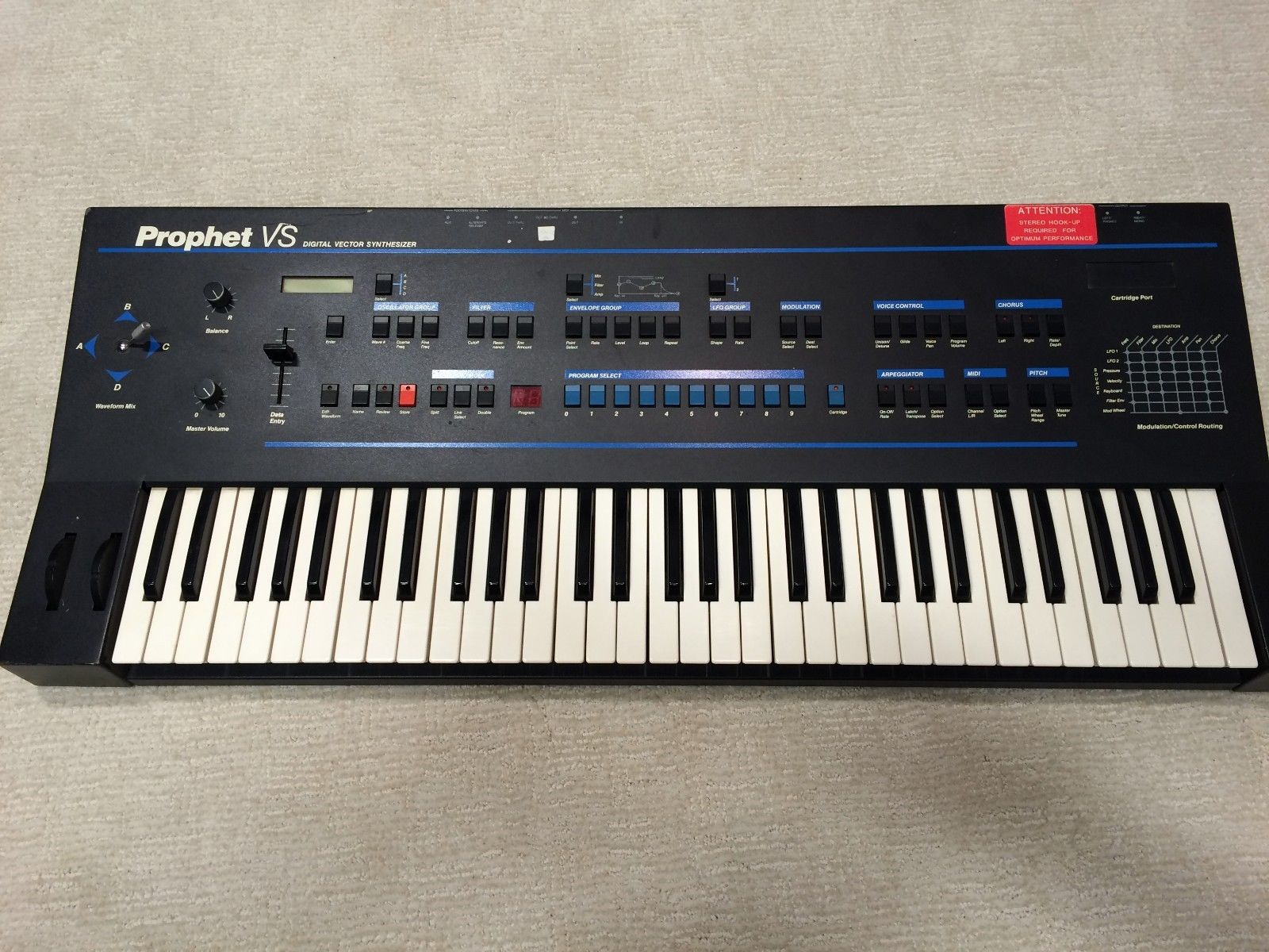 MATRIXSYNTH: Sequential Circuits Prophet VS SN 0402