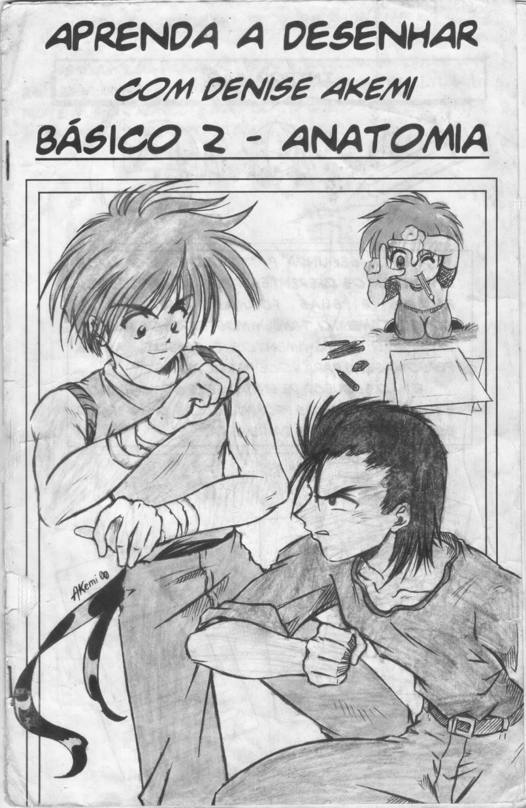 PDF - Aprenda a desenhar Anime / Mangá com Denise Akemi básico 2 anatomia