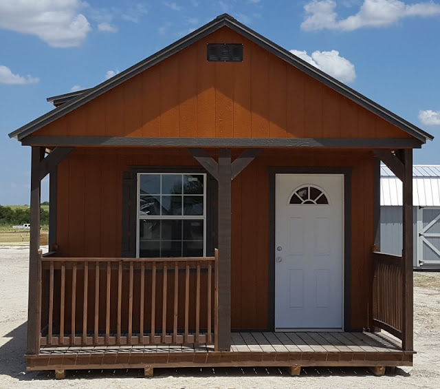Wolfvalley Buildings Storage Shed Blog.: Dormer Cabin with Porch, 14x32 ...