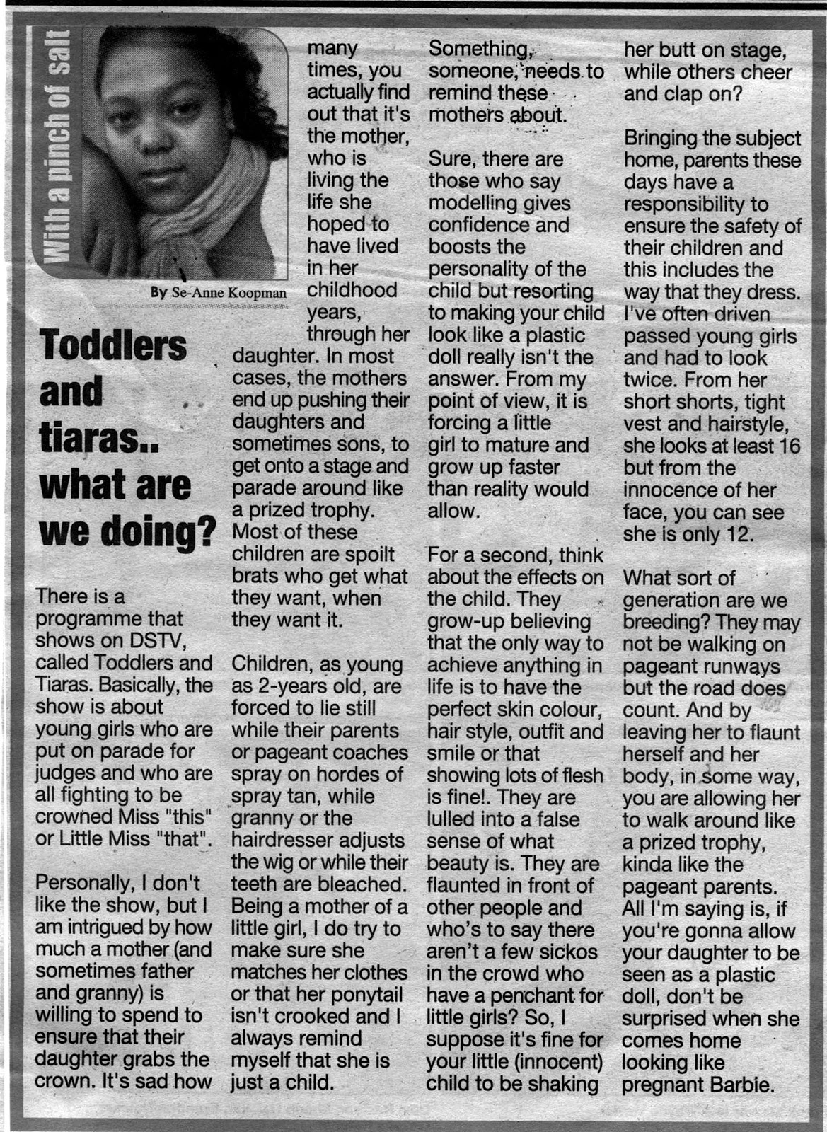 Studio238: PAT 3 - Gender Issues & Leslie Magwood Fraser