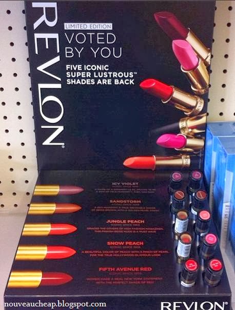 Interactive Sightings Map: Revlon Limited Edition Vintage Super Lustrous Lipstick Collection ...