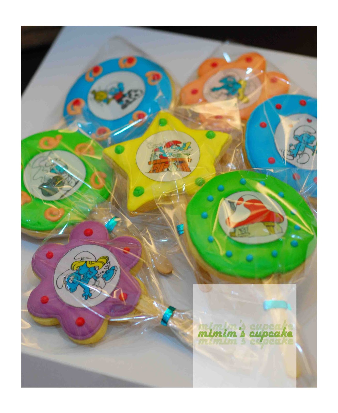 Mimim's Cupcake: Smurf Cookies