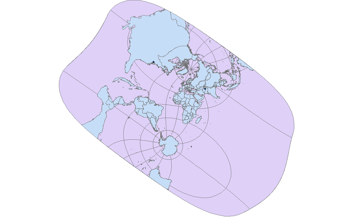 Geography 7 Lab: Lab 5 - Map Projections