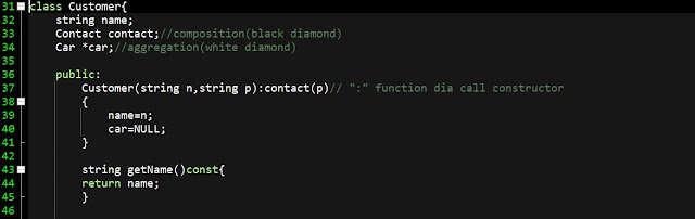 C Object Oriented Programming Association Aggregation And Composition Chapter 7