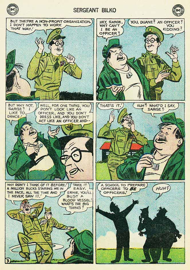 Last of the Spinner Rack Junkies: Sgt. Bilko Comics by Bob Oksner