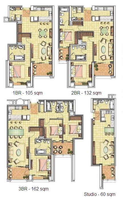 Welcome to Viva Bahriya!: Viva Bahriya - Floor Plan