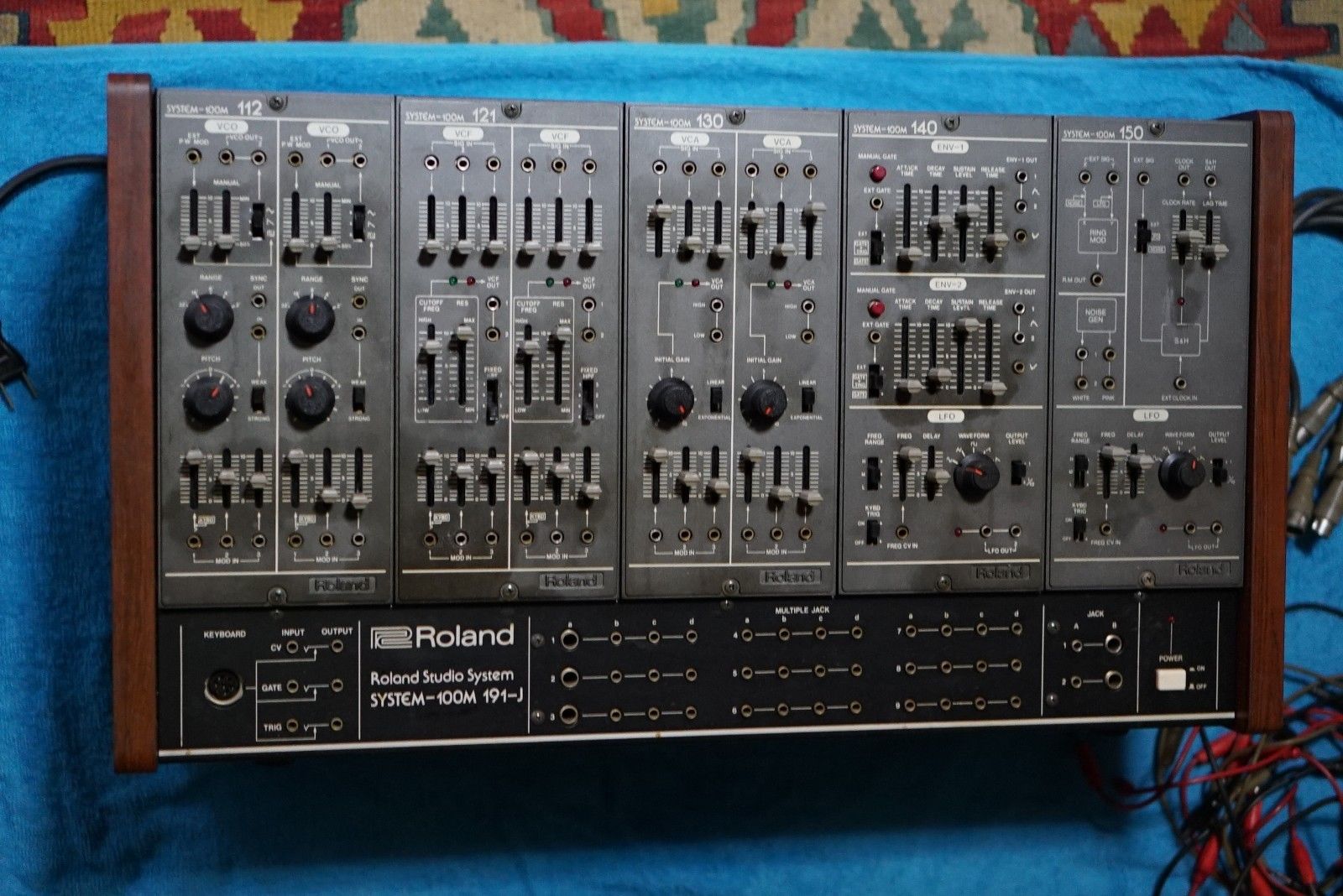 MATRIXSYNTH: Vintage Roland System 100M 100 D-Set Modular Synthesizer