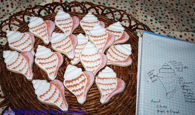 The South Padre Island Flip Flop Foodie: Sea Shell Cookies