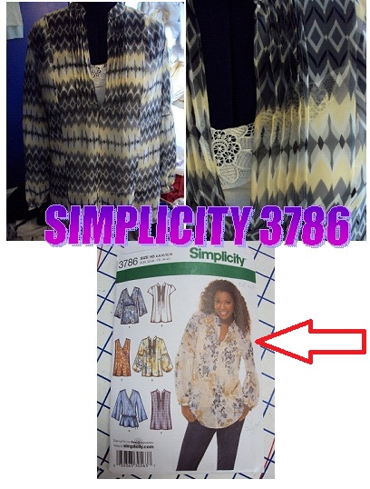 Simplicity Misses Tops 3786 pattern review by pdiddly