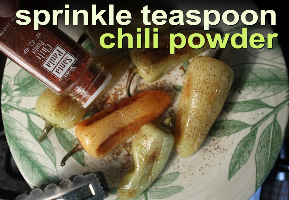 The 99 Cent Chef: Sauteed Chili Peppers