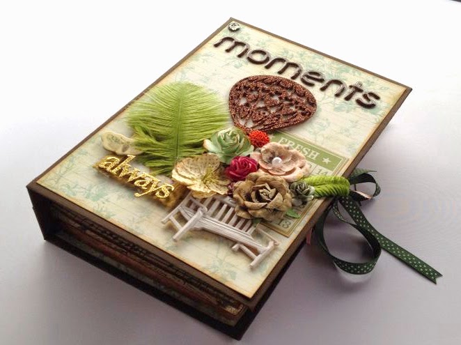 Scrappytale: DCWV The Primrose Stack collection envelope album