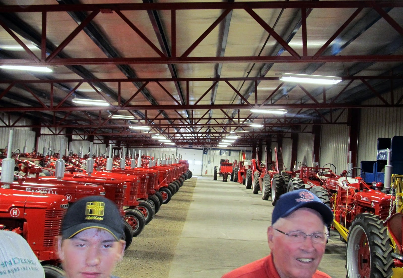 JUST ME: The Kinzenbaw tractor collection: The grand finale of our Iowa ...