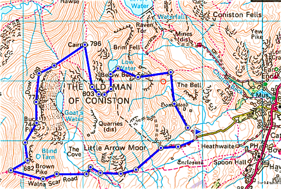 J_on_tour: The Old Man of Coniston (2634ft /803m)