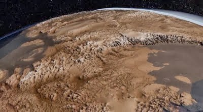 How it look like if there is no ice at the South Pole