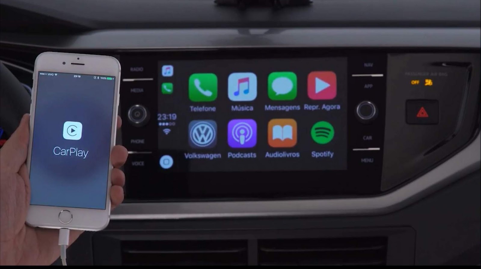 Vídeo teaser - Polo 200 TSI Highline: painel + Smartcluster