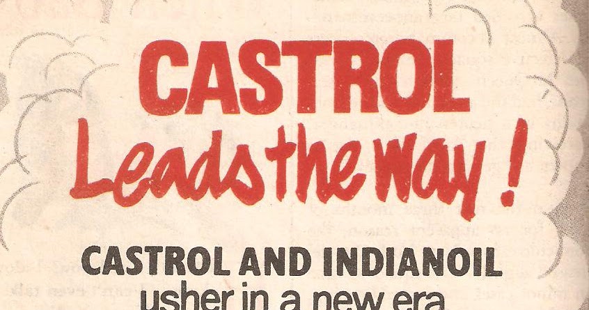 CASTROL Old Advertisement - Classic Indian Advertisements