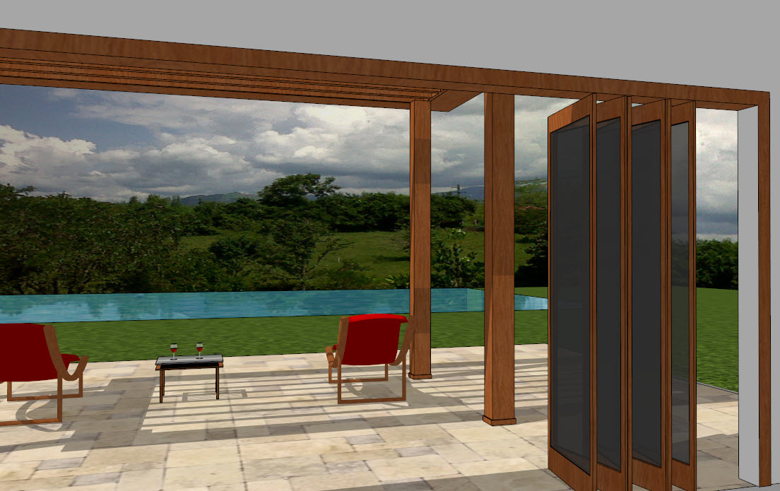 Sketchup for Interior Design: Backgrounds and Landscape Views in Sketchup