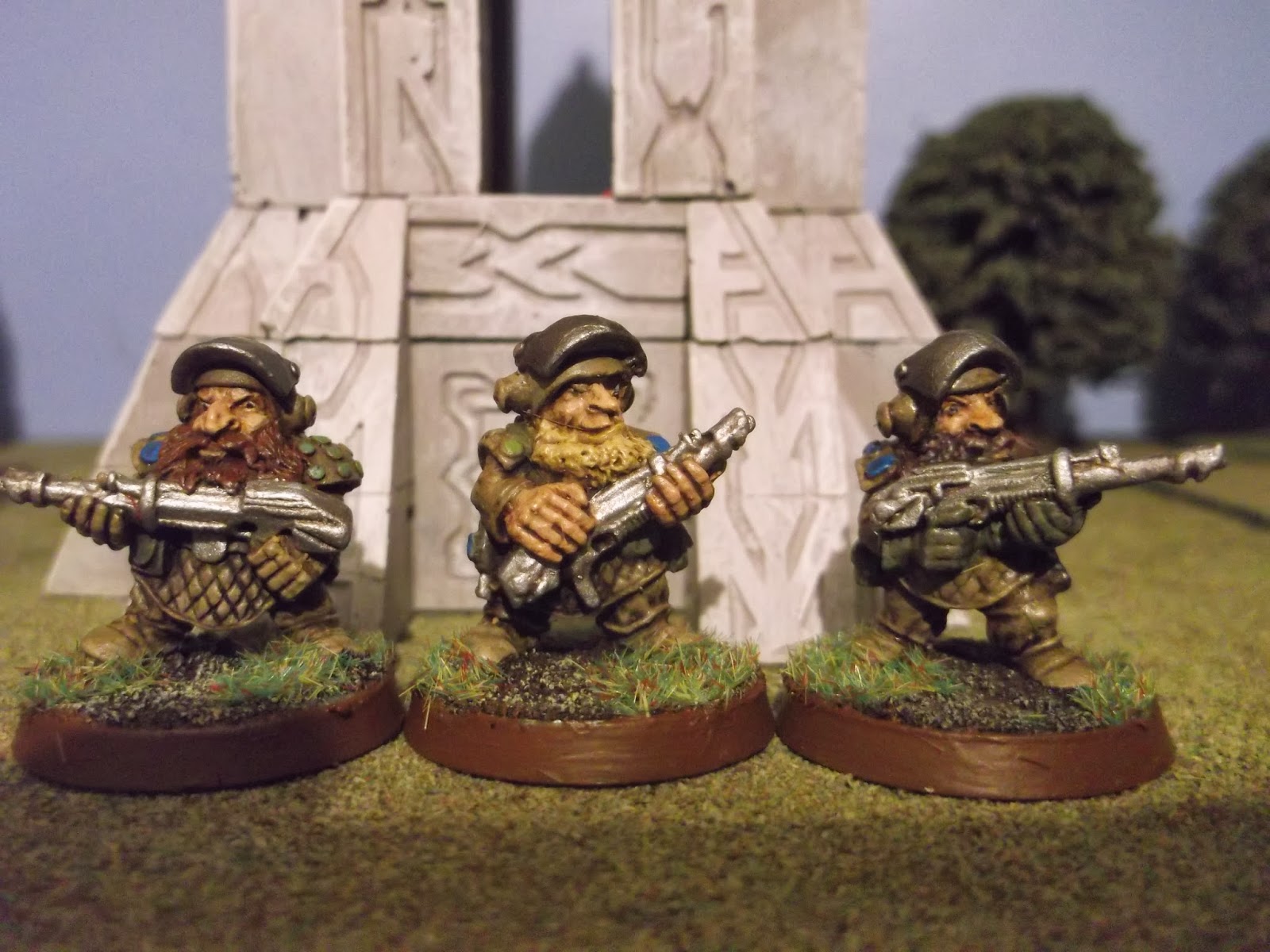 Goblin Lee's Miniatures Blog. : Squat Army Finished!