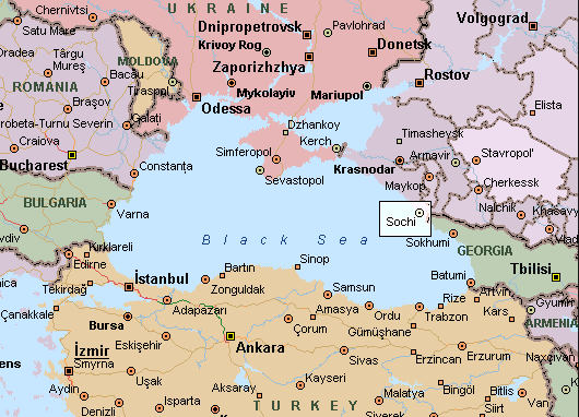 Sochi Mapa | Mapa