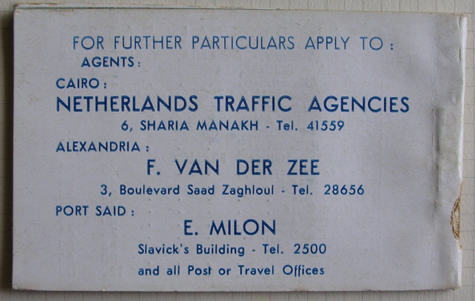 International Airmail And Priority Mail Labels: Netherlands: K.L.M ...