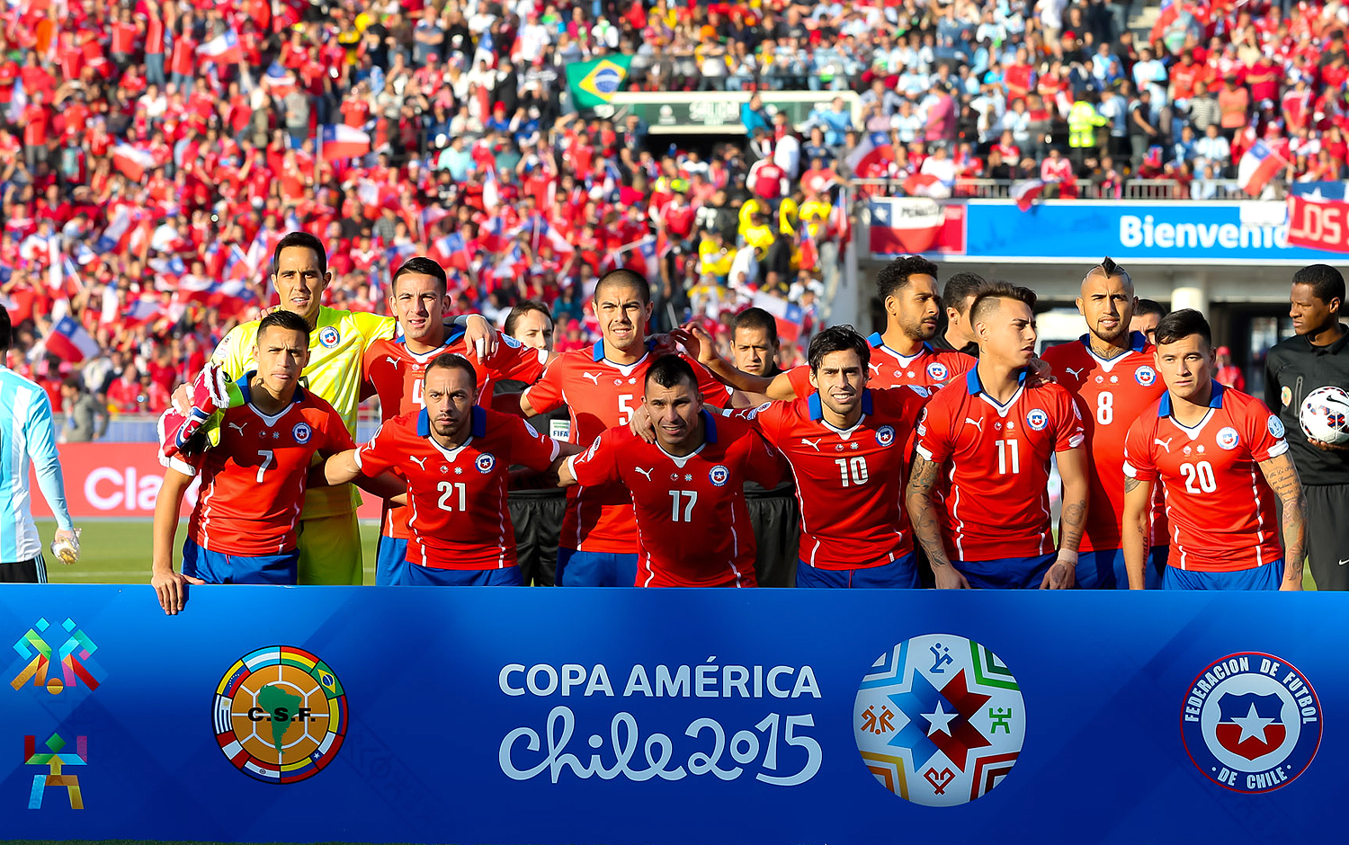Partidos de la Roja: [04/07/2015] Chile-Argentina | 0:0 (4:1)