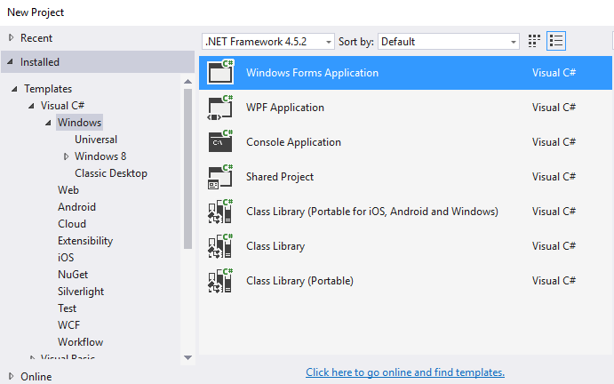 C# Graphical User Interface - Tech Spider