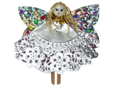 Making Peg Doll Angels