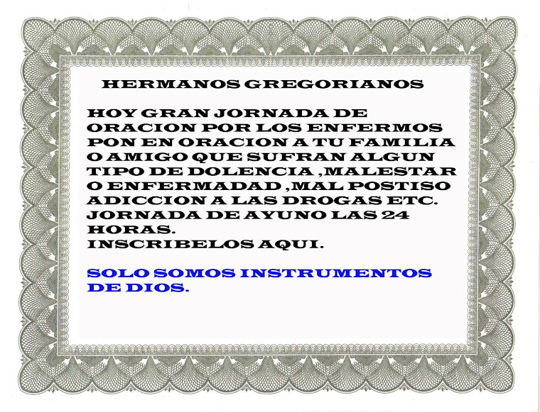 Hermanos gregorianos: BIOGRAFIA JOSE GREGORIO HERNANDEZ