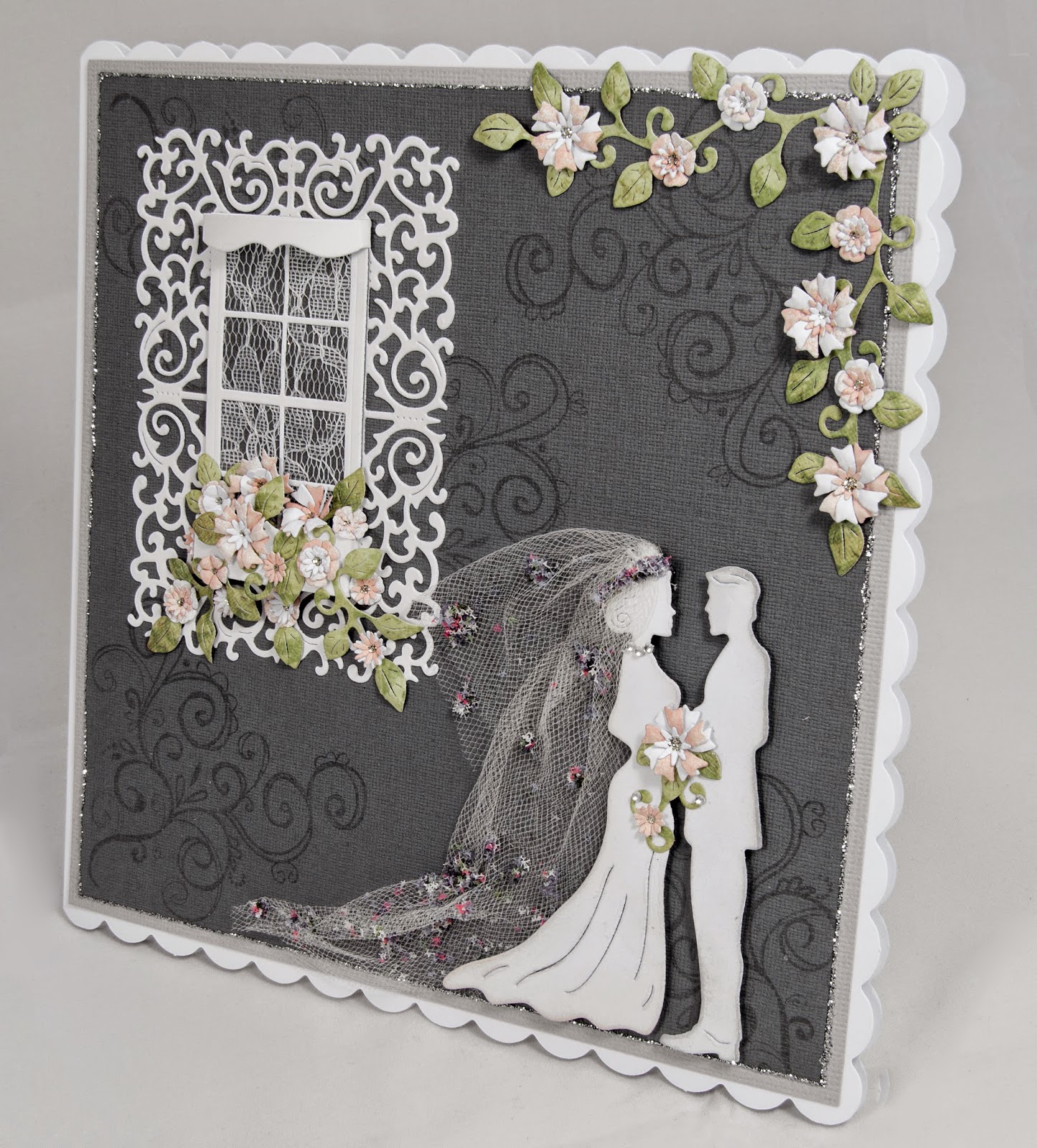 Juliz Design Post : Ornate Wedding Card