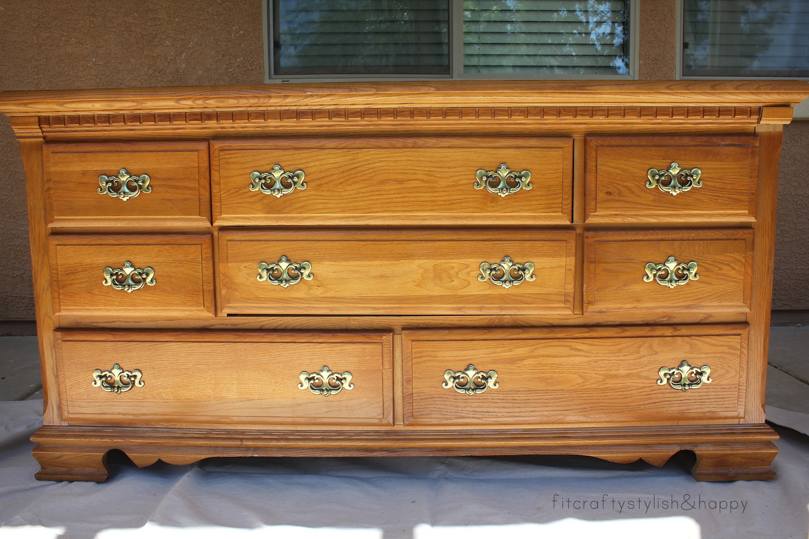 Fit, Crafty, Stylish and Happy: Dresser transformation