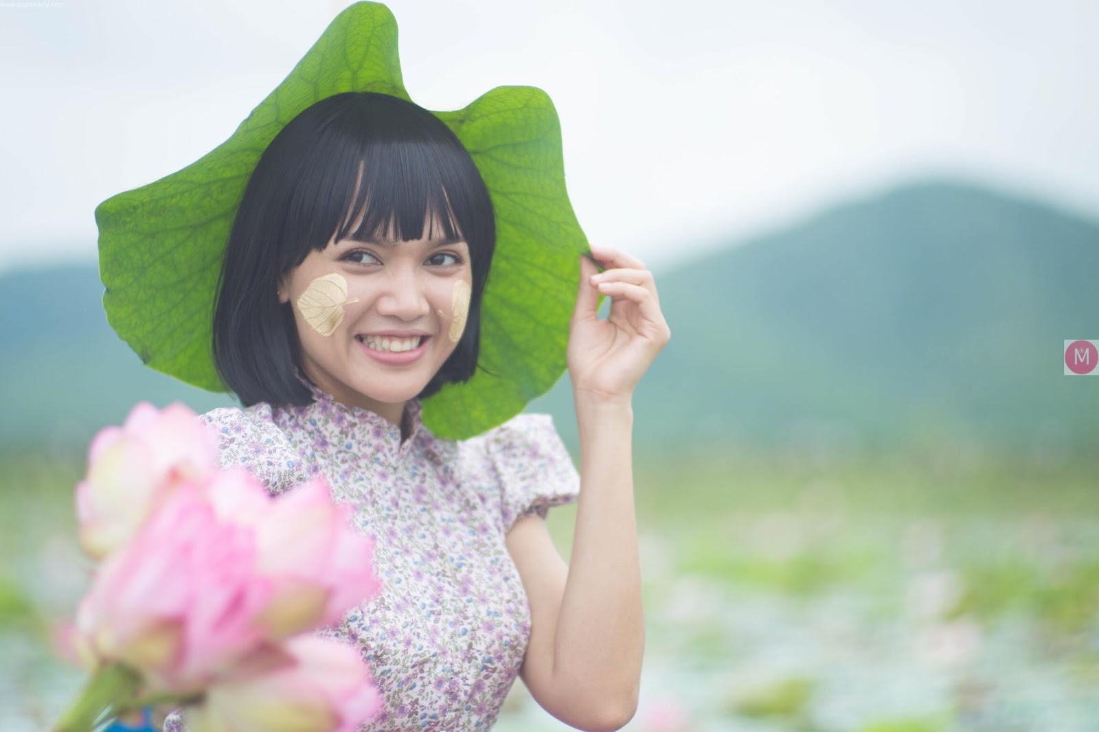 Aye Myat Thu and A Linn Yaung Behind The Scenes Shot in Son Ye Gyi Inn ( Aye Myat Thu-39 ...