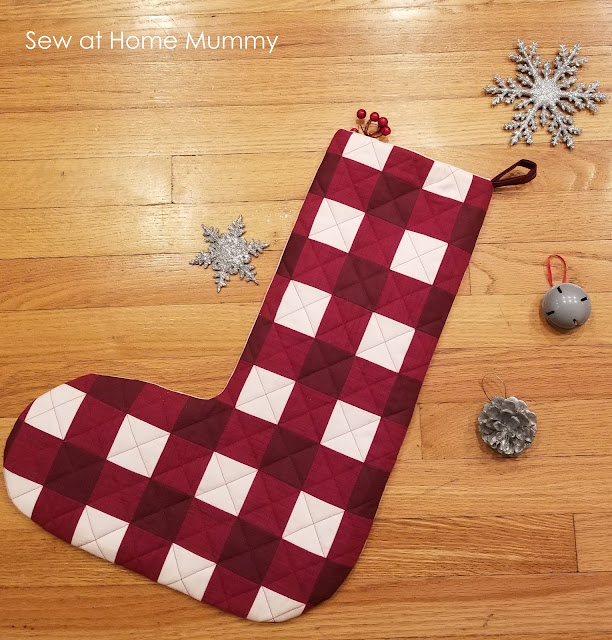 Sew at Home Mummy: Free Pattern: Jumbo Buffalo Plaid Christmas ...